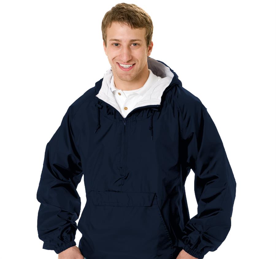 HOODED PULLOVER JACKET
