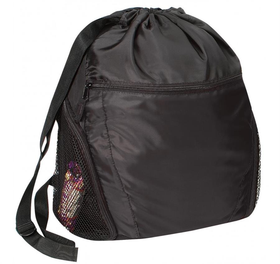 Nylon Drawstring Backpack