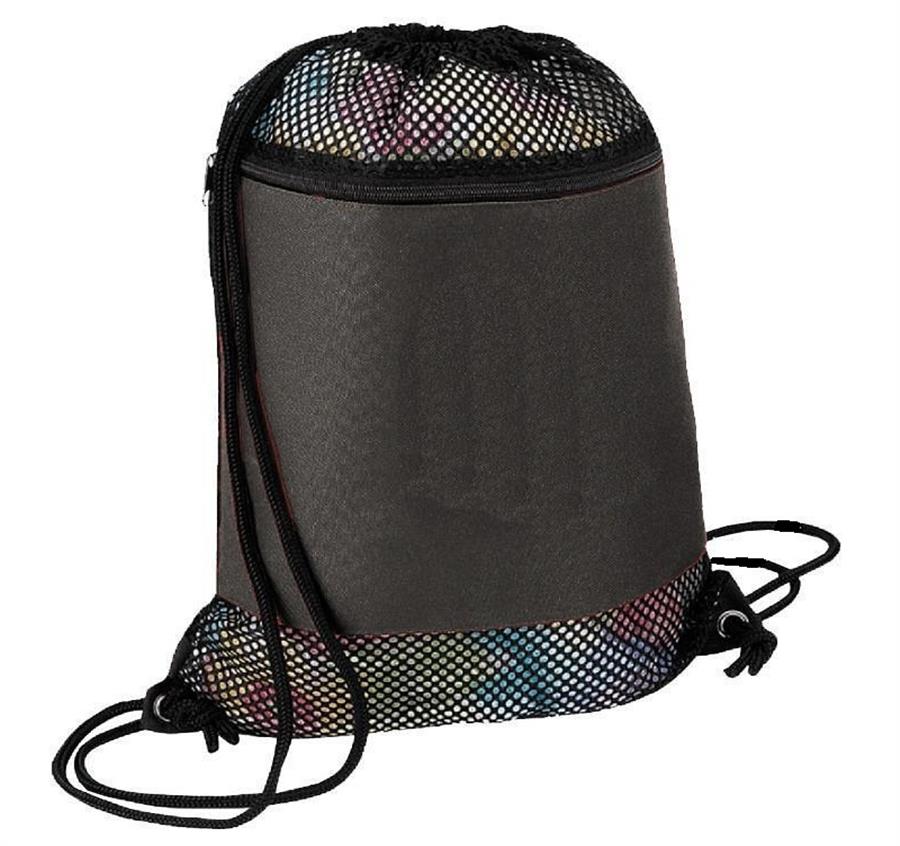 Nylon Drawstring Mesh Tote Bag