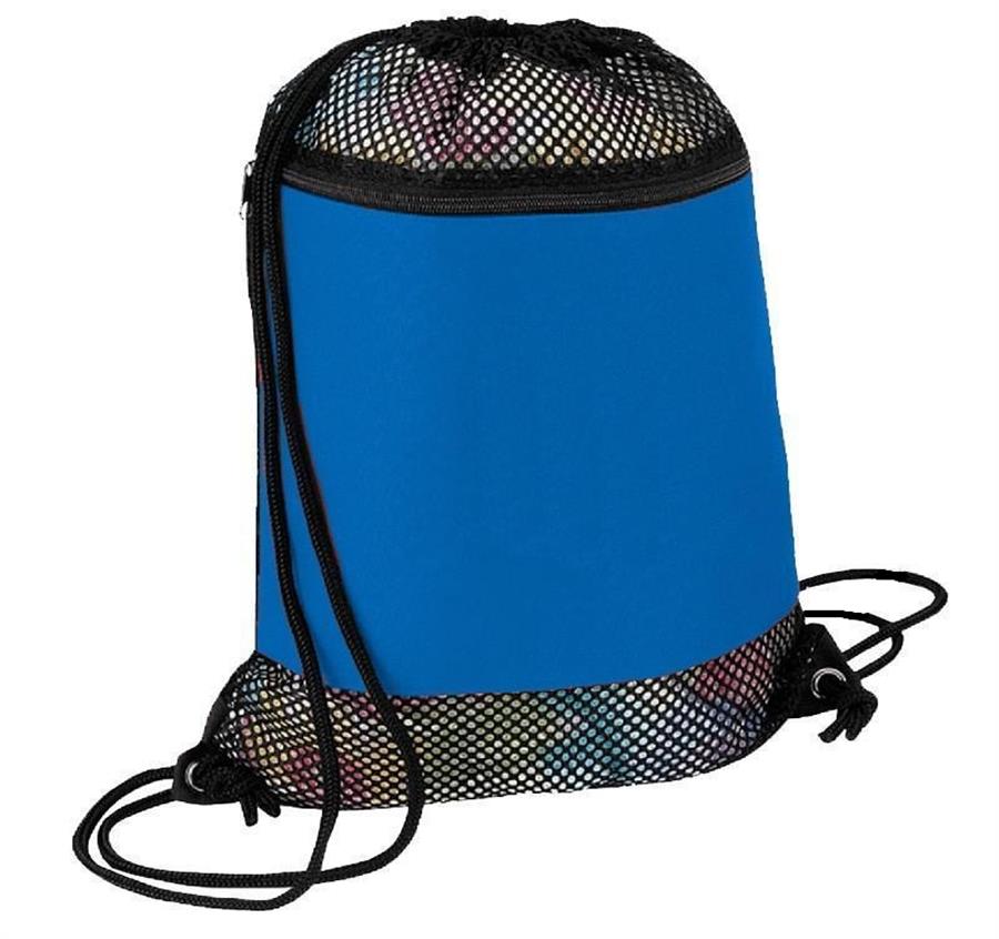 Nylon Drawstring Mesh Tote Bag
